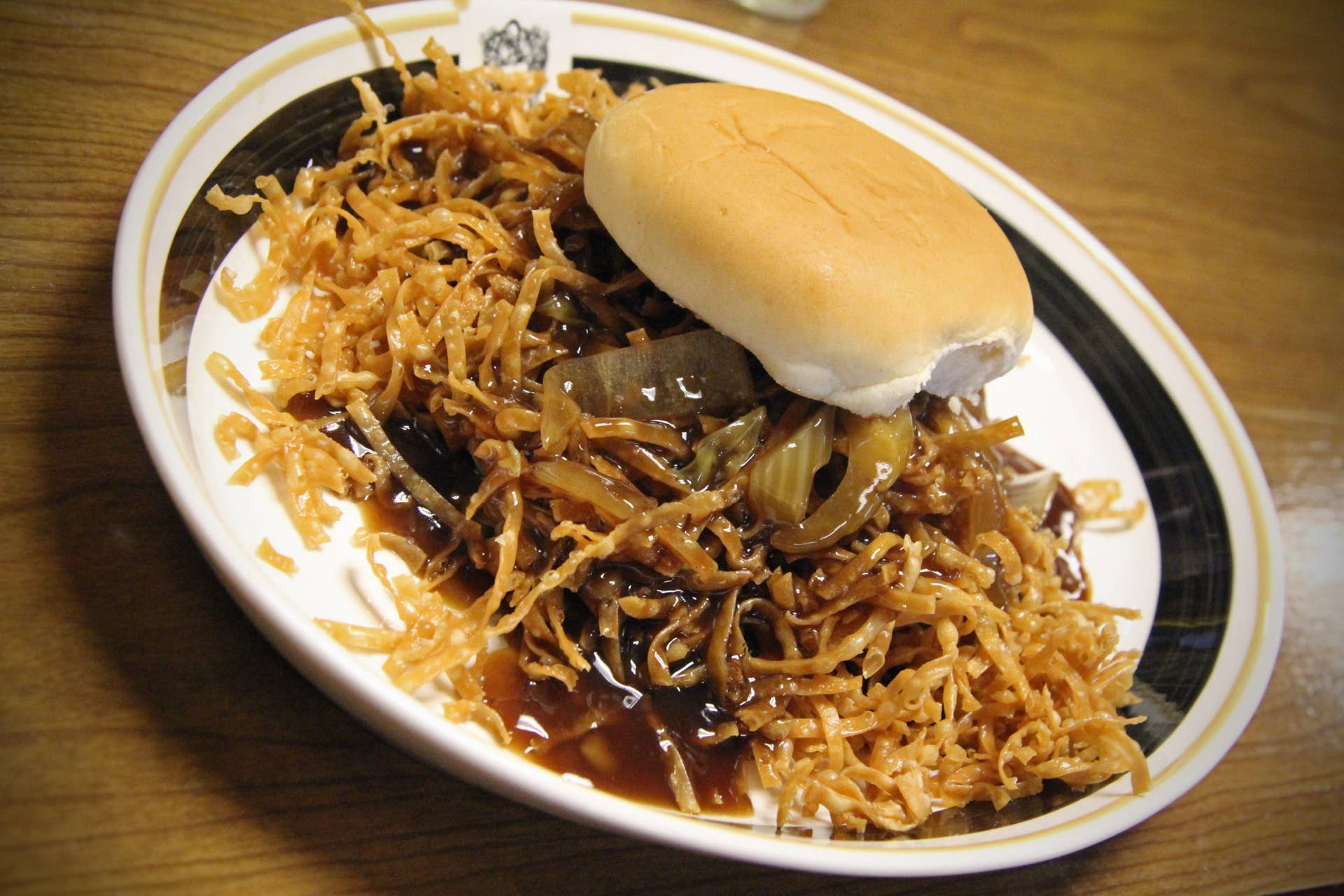 Chow Mein Sandwich - Roadfood
